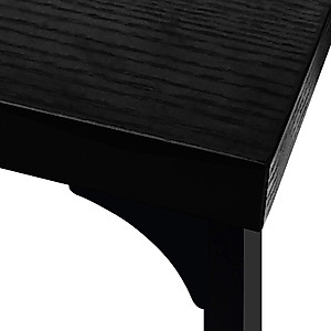 HealSmart Home Set 47" Large Computer Desk with Mesh Mid-Back Height Adjustable Office Chair, 47inch