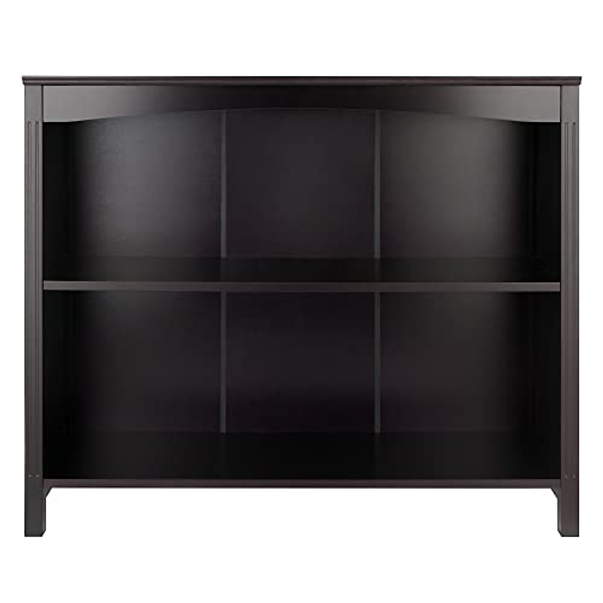Winsome Terrace Storage Shelf 3-Tier Wide in Espresso, 37-Inch