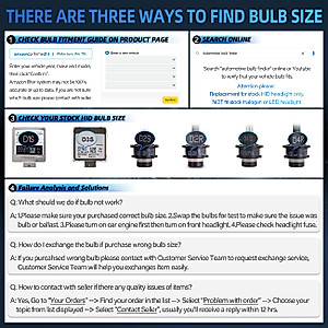 DMEX D3S HID Headlight Bulbs Xenon 8000K White Blue 35W Replacement 66340 42403 42302 Headlamp - Pack of 2