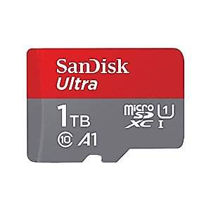 [Older Version] SanDisk 1TB Ultra microSDXC UHS-I Memory Card with Adapter - 120MB/s, C10, U1, Full HD, A1, Micro SD Card - SDSQUA4-1T00-GN6MA