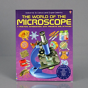 AmScope M60A-BTK Beginner Microscope Kit, Mirror Illumination, WF10x and WF16x Eyepieces, 40x-640x Magnification, Includes Case, 5 Blank Slides, 5 Prepared Slides, and Book