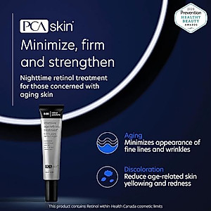 PCA SKIN Intensive Anti Aging Retinol Serum, 0.5% Pure Retinol Face Serum, Minimizes Fine Lines and Wrinkles, 1 fl oz Tube