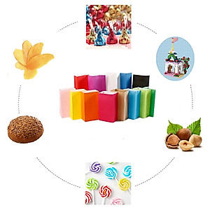 EMAAN Orange Party Gift Paper Bag 5.1 x 3.1 x 9.4 inches for Birthday, Wedding, Halloween Party (24 Count)