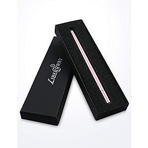 Stylus Pens for Touch Screens, LIBERRWAY Disc Stylus Pen Fiber Stylus with Magnetically Attached Cap, Compatible with ipad iPhone Chromebook, Rosegold