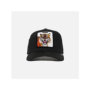 Goorin Bros. The Farm Unisex Baseball Trucker Hat, Black (The Tiger), One Size