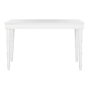 Safavieh Home Office Noely Modern Coastal White 1-drawer Writing Desk