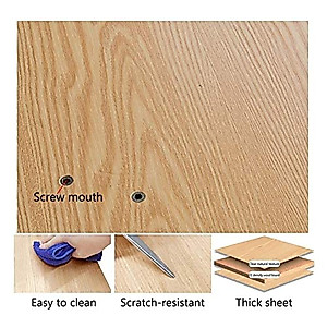 IWQHQXR Office Conference Table, Simple Leisure Table and Chair Set 4 Modern Home Kitchen Creative Living Room Display Dining Table Balcony Cafe Hotel Corridor (Color : Khaki) (Color : Yellow+Blue)