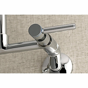 Kingston Brass KS813C Concord Kitchen Faucet, 6-11/16" in Spout Reach, Polished Chrome
