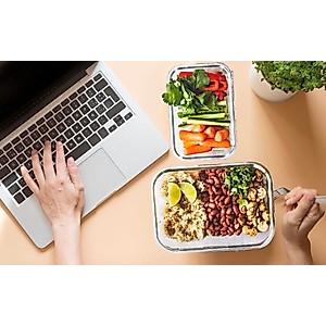 24-Pcs glass food containers set(12 Airtight, Freezer and Microwave Safe Food Storage Containers and 12 Lids), Glass Meal Prep Containers,BPA-free. Microwave,freezer,oven and Dishwasher safe.