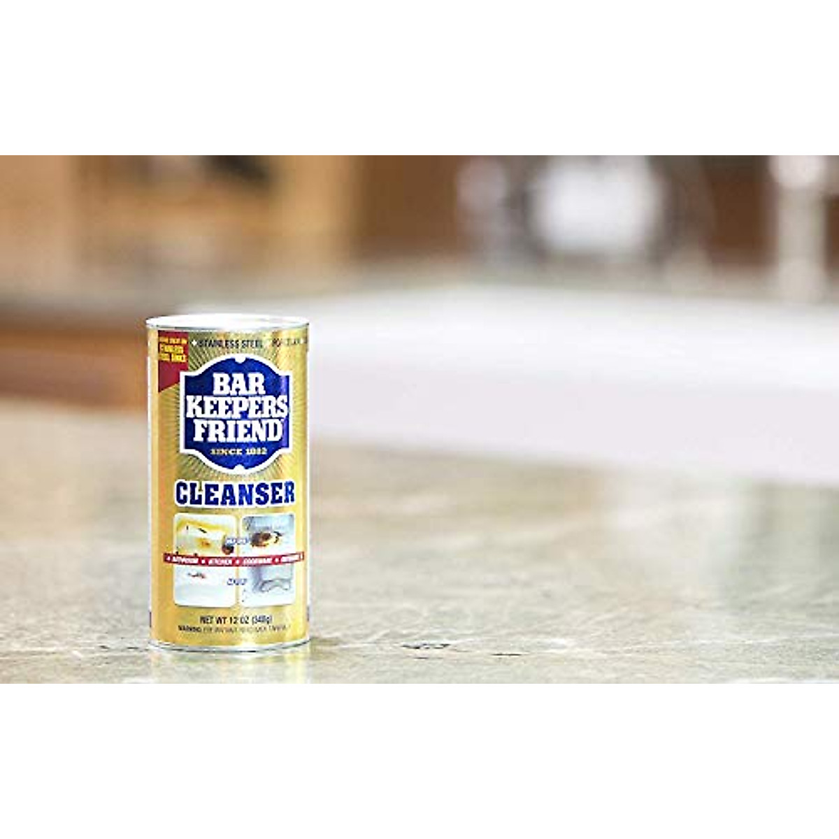 Bar Keepers Friend Powdered Cleanser 12-Ounces (1-Unit)