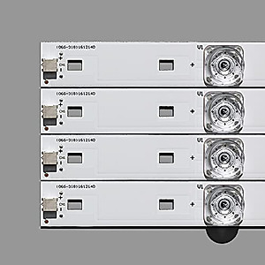 MSEURO 345mm LED DS40M62-DS01-V03 Aluminium LCD TV Backlight Bar 40 Inch Use LCD TV Backlight Bar 3 Lamp