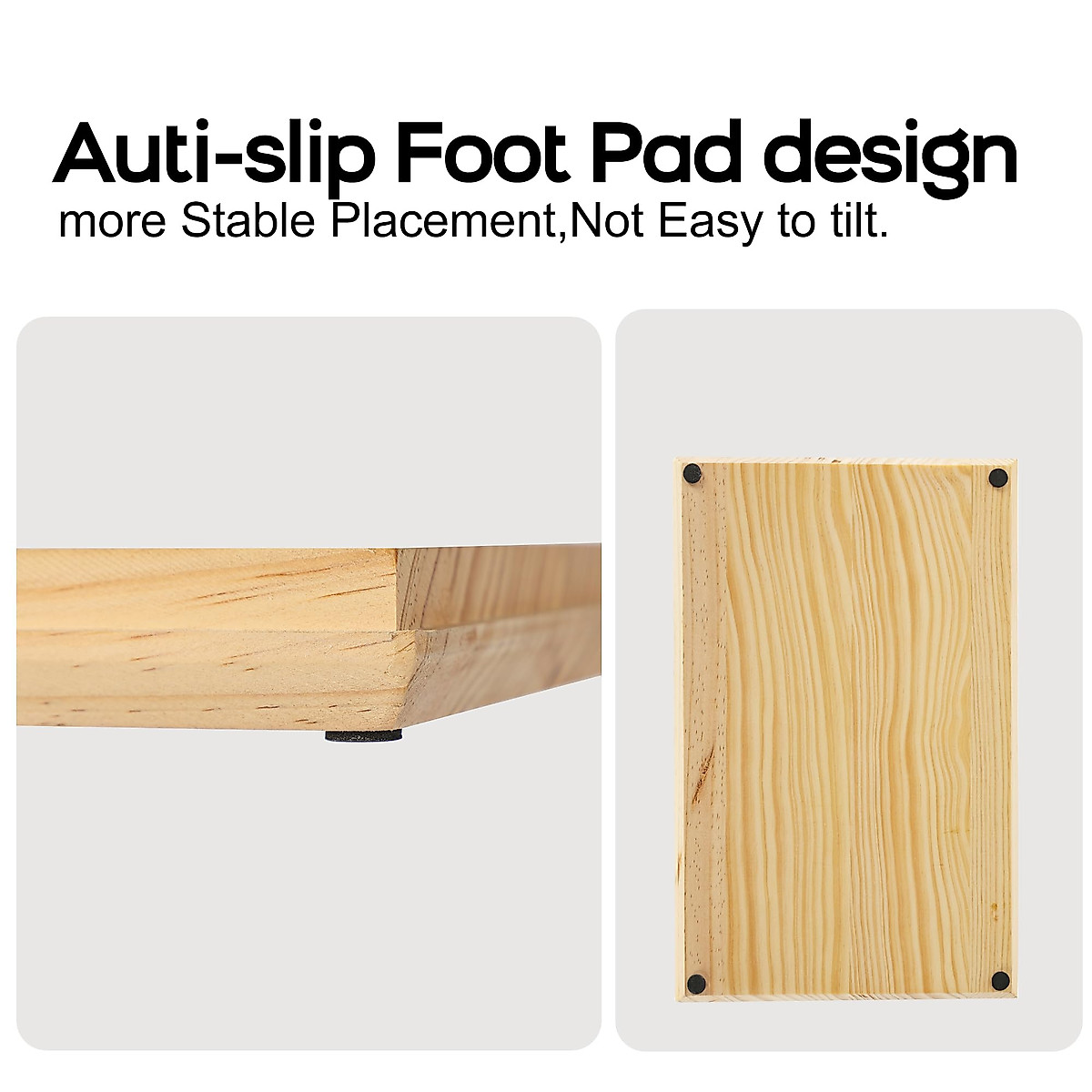 Football Display Case - Acrylic Full Size Football Display Case with Wooden Base Compatible with Adult Footballs / Youth Footballs / Kids Footballs