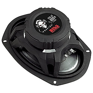 BOSS Audio Systems P69.4C Phantom Series 6 x 9 Inch Car Door Speakers - 800 Watts (Pair), 4 Way, Full Range, Tweeters, Coaxial, Sold in Pairs, Hook Up to Stereo and Amplifier