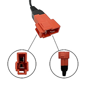12 Volt Battery Charger for Ride On Toys 12V Kids Ride On Car Charger,12V Electric Car Riding Toy Battery Power Adapter Square Plug SL12-07-02