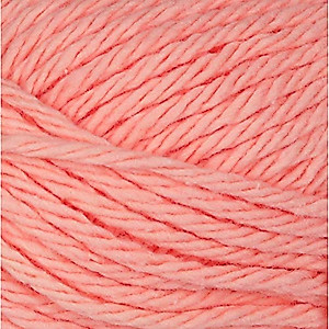 Bernat Handicrafter Cotton-Solids Yarn, Coral Rose
