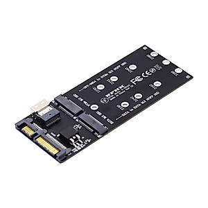 chenyang CY M.2 NVME SSD to SFF-8654 ＆ NGFF SATA SSD to SATA 2 in 1 Combo Adapter for Mainboard (Not Work NVEM SSD to SATA)