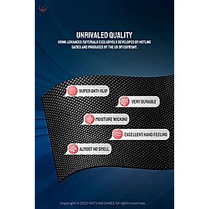 Hotline Games 2.0 Plus Controller Grip Compatible with PS5 Dualsense Edge Controller Controllers Grips Tape, Anti-Slip, Sweat-Absorbent, Easy to Apply (for Handle Grips+Buttons+Triggers)