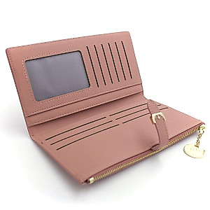 Valentoria Womens Long Wallet Wallet ClutchPurse Handbag Zipper Wristlet Pocket Card Holder