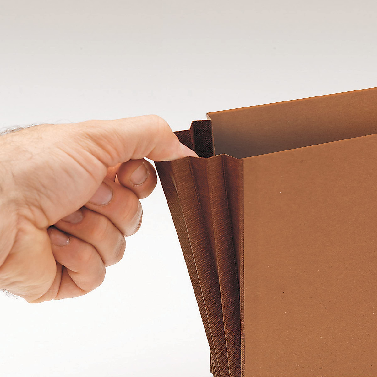 Smead Expanding File Wallet, Flap and Cord Closure, 5-1/4" Expansion, Extra Wide Legal Size, Redrope, 10 per Box (71189)