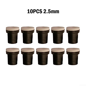 FACULX Abrasive Blast Sandblaster Replacement Nozzle Gun Ceramic Tips for 5gallon Sandblasting Tanks 2mm-3.5mm(2.5mm)