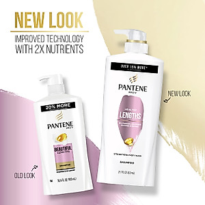 Pantene Shampoo, Conditioner and Hair Treatment Set, Healthy Lengths