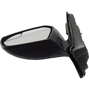 Kool Vue Mirror Compatible with Ford Escape 2017-2018 Driver Side Power Manual Folding Non-Heated with BSG Textured Black