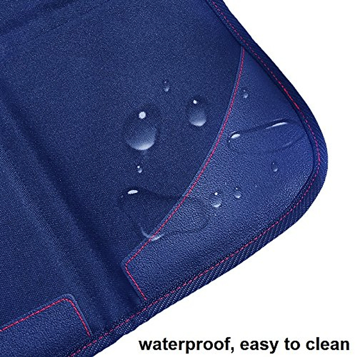 Cheekie Monkie Super Seat Protection Mat, Auto Seat Protector (Seat Cover) with Waterproof Material, Extra Strength Non-Slip Backing, and Sturdy Foam Pads Fits Most Vehicles