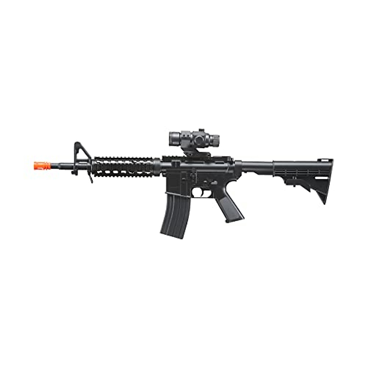 D99 LPEG Full-Auto M4 RIS AEG Airsoft Rifle w/Scope, Battery and Charger Included
