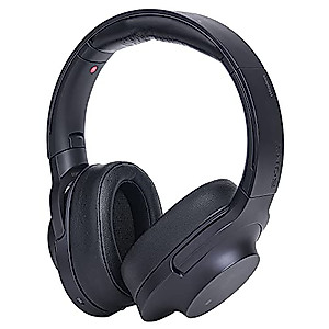 SOULWIT Ear Pads Cushions Replacement, Earpads Compatible with Sony WH-H900N (h.Ear on 2 Wireless) & MDR 100ABN (h.Ear on Wireless) Noise Canceling Over-Ear Headphones - Black