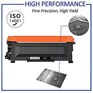 KCMYTONER 10 Pack Compatible Toner Cartridge Replacement for Brother TN450 TN-450 TN420 High Yield Black to use with MFC-7860dw MFC-7360n HL-2280dw HL-2270dw HL-2240 DCP-7065dn Intellifax 2840 Printer