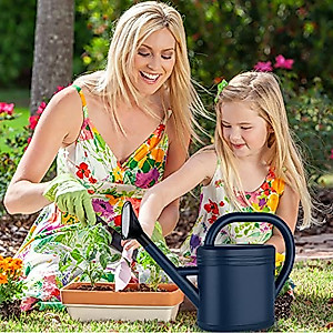 1 Gallon Watering Can for Indoor Plants, Garden Watering Cans Outdoor Plant House Flower, Gallon Watering Can Large Long Spout with Sprinkler Head