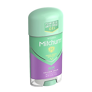 Mitchum Advanced Women Gel Anti-Perspirant & Deodorant, Shower Fresh 2.25 oz (Pack of 2)