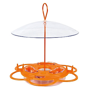 Nature's Way OFP1 All-in-One Oriole Buffet Bird Feeder, Orange