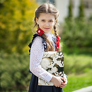 Tie Dye Horses Card Binder 400 Pockets Trading Card Storage Binder Album with Sleeves Zipper Card Collection Holder Folder for Game Cards Sport Cards Sleeved Cards