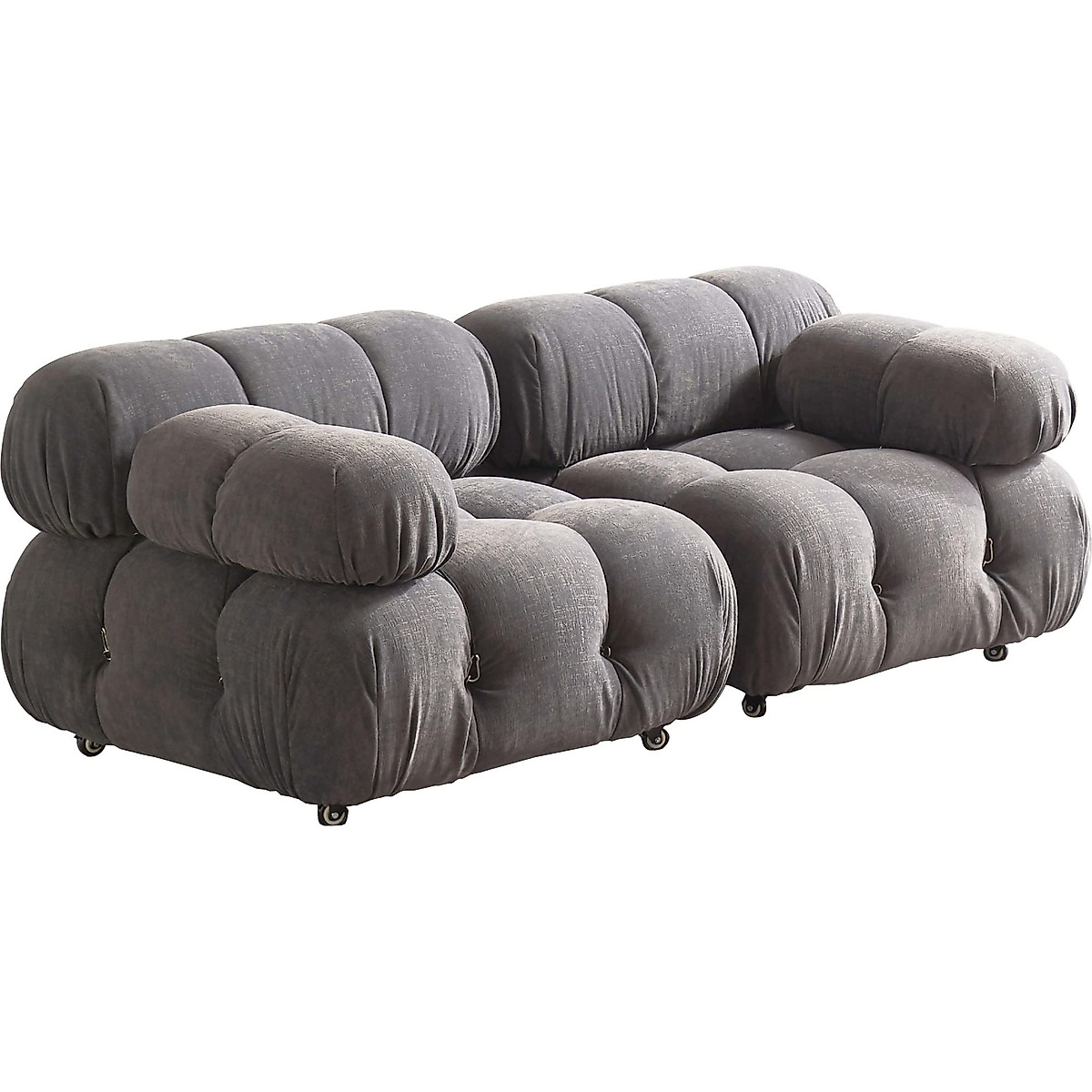 Creative Co-Op Mimosa Modular Bread Loveseat Sofas