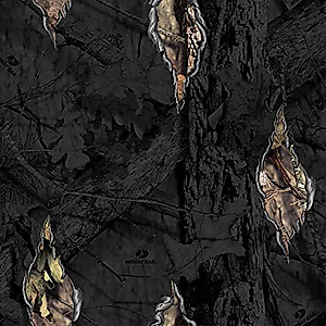 Timex x Mossy Oak Men's Expedition Scout 43mm Watch – Eclipse Camo Fabric & Leather Strap