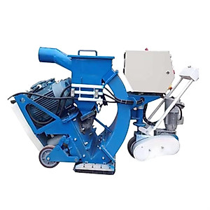 Portable dustless Vertical Shot Blasting Machine Faster Blaster for Ground Storage Tanks