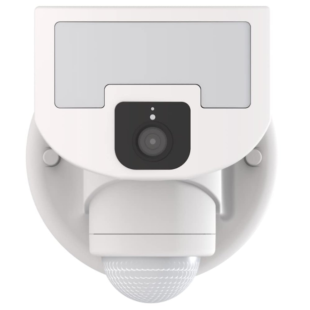 Outdoor Motion Sensor Tracking Floodlight WiFi Security LED Light Camera (White) Versonel Nightwatcher VSL95 Robotic, 1080p, NO Monthly Fees, Free App, Alexa, Google Assistant, Smart Things, 32GB SD