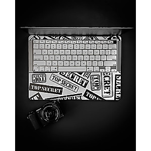 Nekoty Textured Laptop Skins compatible with MacBooks Pro 16" 14" 13" Air 13" 2019-2022 - Top Secret