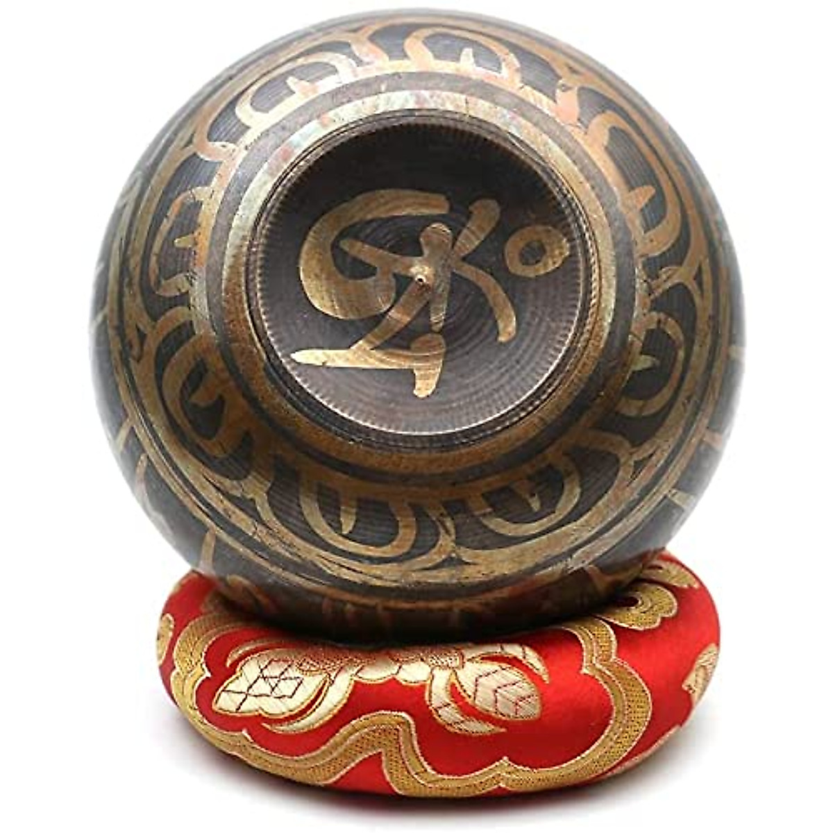 Tibetan Singing Bowl Set (3.2 inch) with Meditation Singing Bowl, Tingsha Cymbals for Healing, Yoga, Meditation, Mindfulness and Relaxation