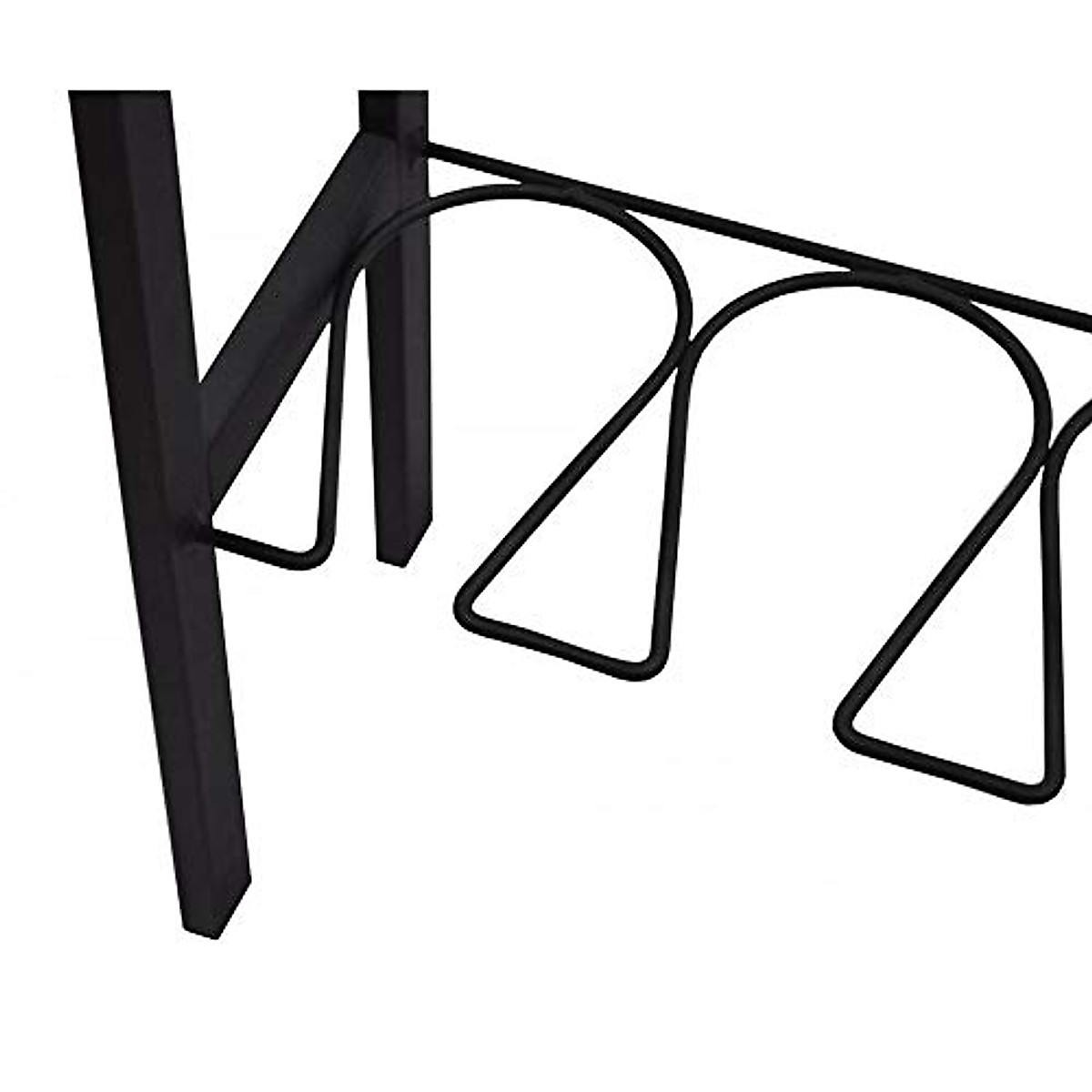 Proman Products Horizon Black Door Entryway Bench, Black, Black