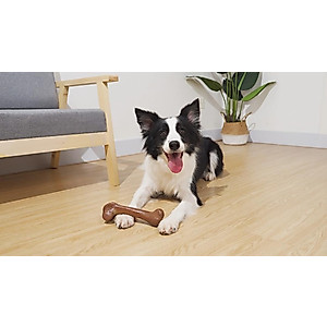 Dog Chew Toy for Aggressive Chewers,Hard Chew Toys for Dog, Indestrctible Durable and Interactive Nylon Dog Bone,Heavy Duty Dogs,Durable Nylon Teeth Cleaning Toys for Medium and Big Dog Breeds