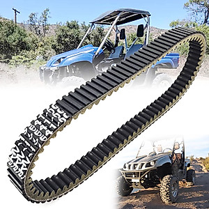 QYMOTO Rhino 660 CVT Drive Belt Compatible with Yamaha Rhino 660 YXR66F Grizzly 660 4X4 2004-2007 Clutch CVT V-Belt 5KM-17641-00-00