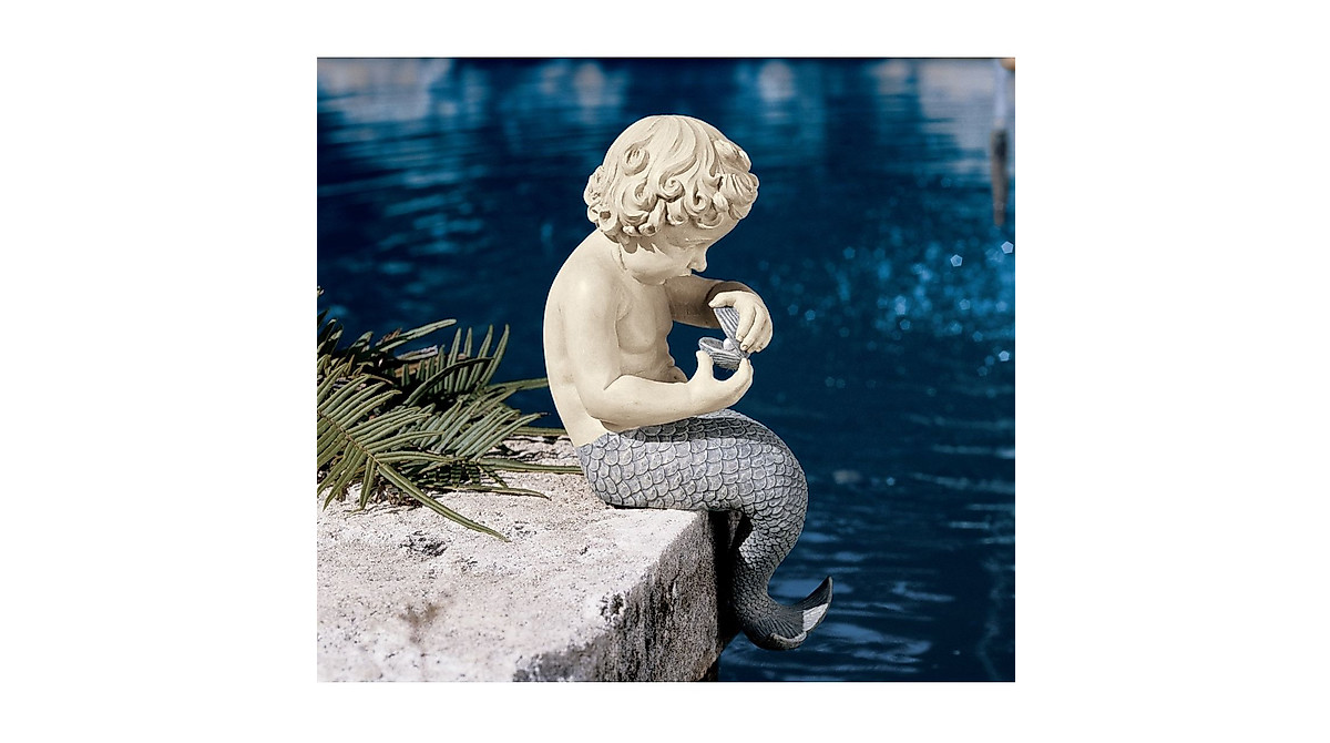 Design Toscano Mermaid Statue - Ocean's Little Treasures