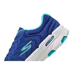 Skechers Women's GO Run 7.0-Driven Sneaker, Blue/Aqua, 10