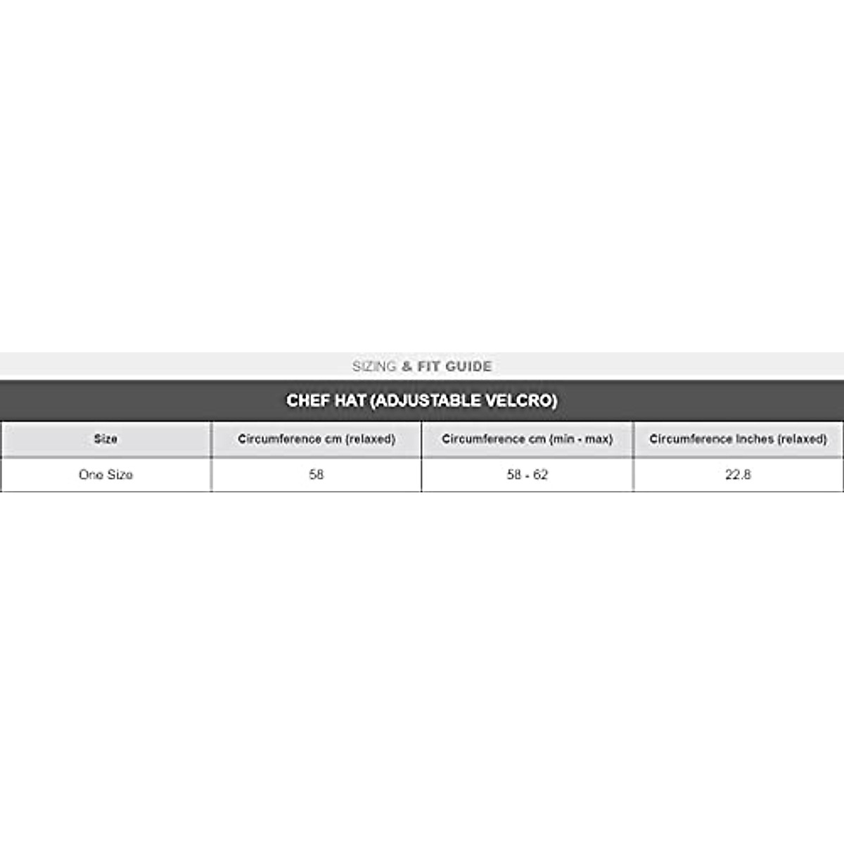 Chef Works Unisex Chef Hat, White, One Size