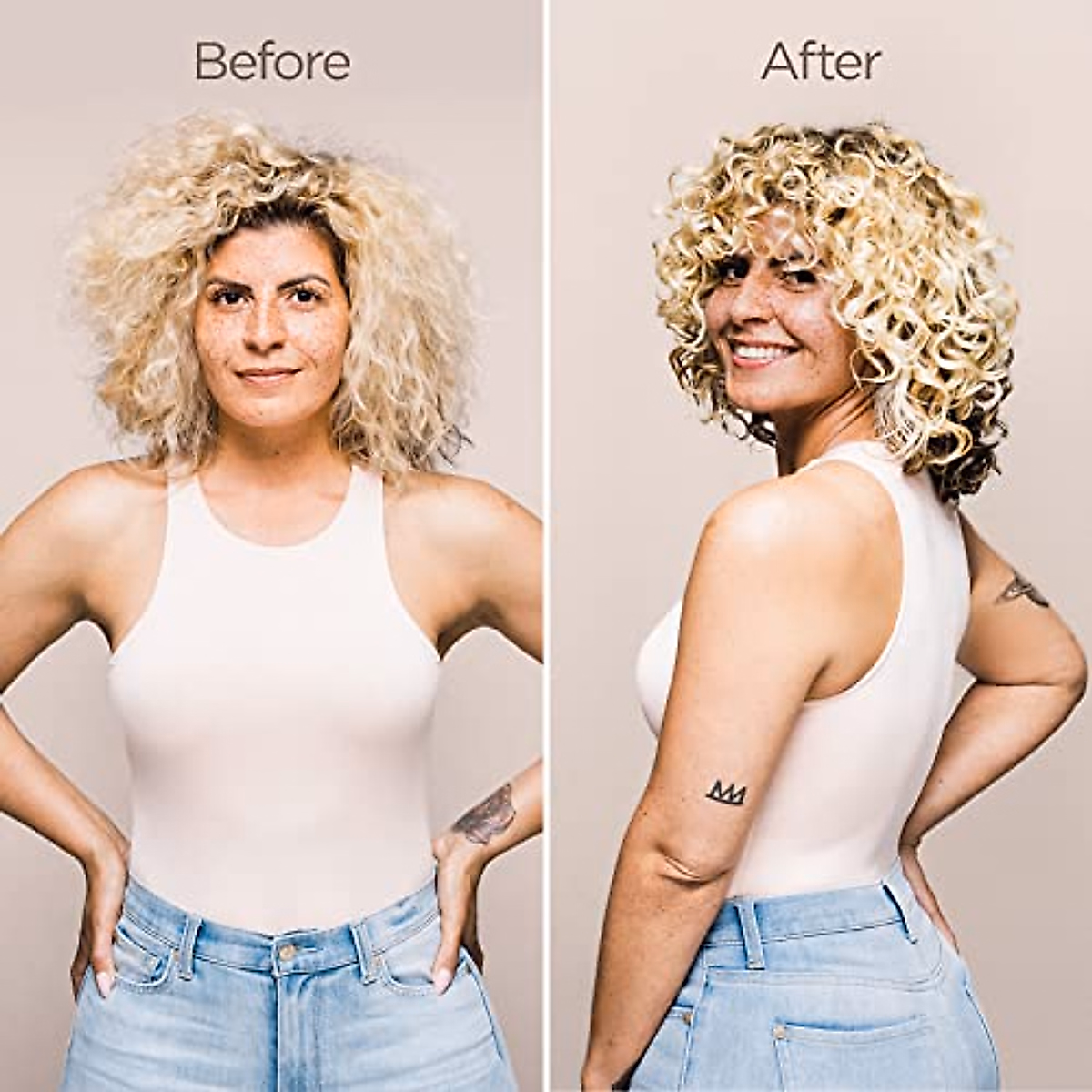 Shark XSKHD4DA FlexStyle Curl-Defining Diffuser, Attachment for Shark FlexStyle Blow Dryers, Styling Tool for Wavy, Curly, and Coily Hair, Enhance Natural Curls, Extendable Prongs, Stone