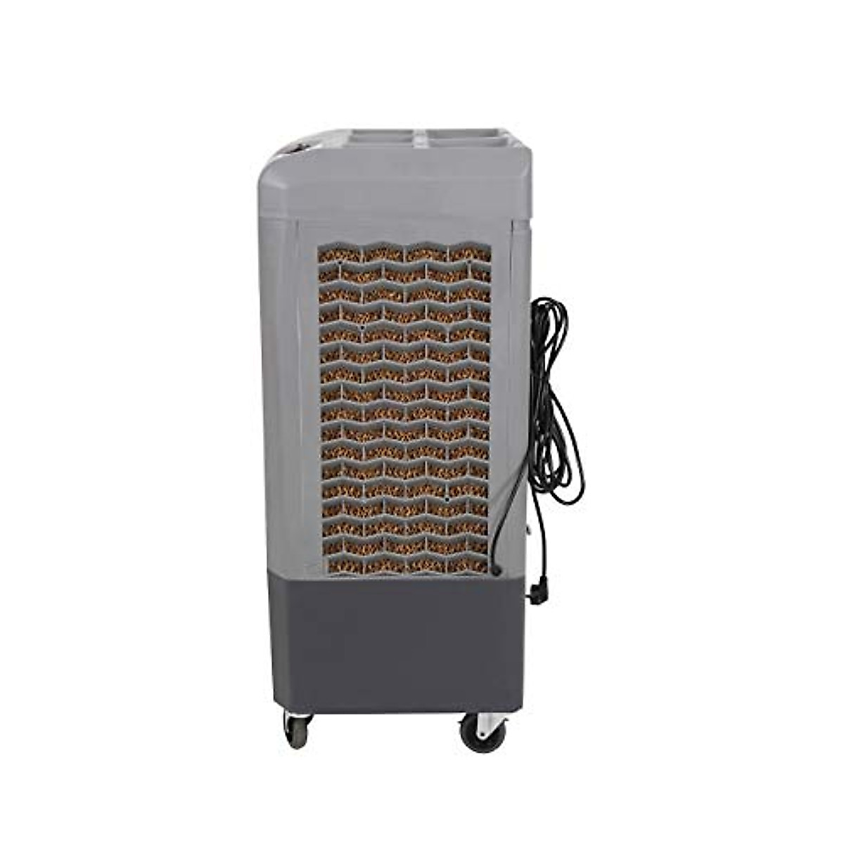 Hessaire MC37M Portable Evaporative Cooling Fan for Indoor/Outdoor High Temperature Low Humidity Environments, 3100 CFM, 950 sq. ft., 3-Speed Fan, 120V, 59 dB, Gray