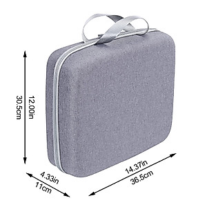 Aenllosi Hard Carrying Case Replacement for Epson VS260/EX7280/EX3280/EX5280/880/1080 SVGA 3LCD Projector