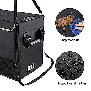 JOYTUTUS Insulated Protective Cover 42 Quart Portable Refrigerator Fridge Freezer